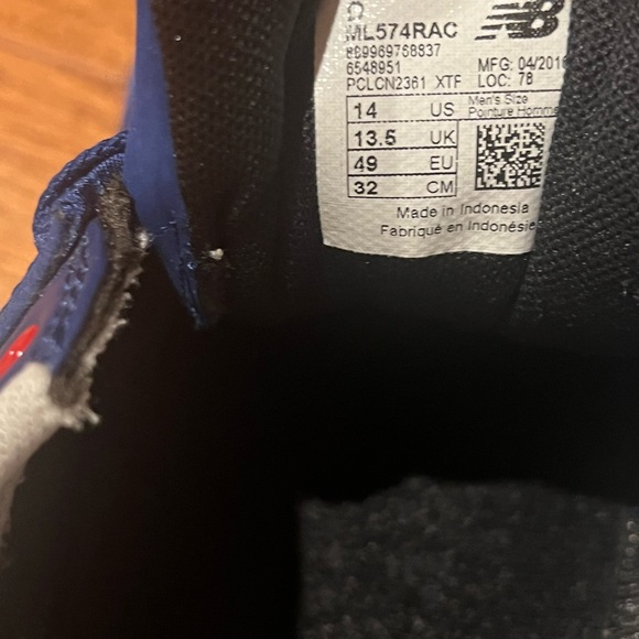 New Balance | Shoes | New Balance Mens Navy And Black Sneakers | Poshmark